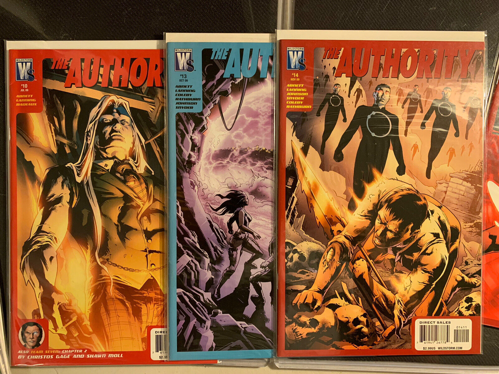 Authority, The (Wildstorm v5 2009) Lot of 10 Diff Comics Abnett Apollo ...