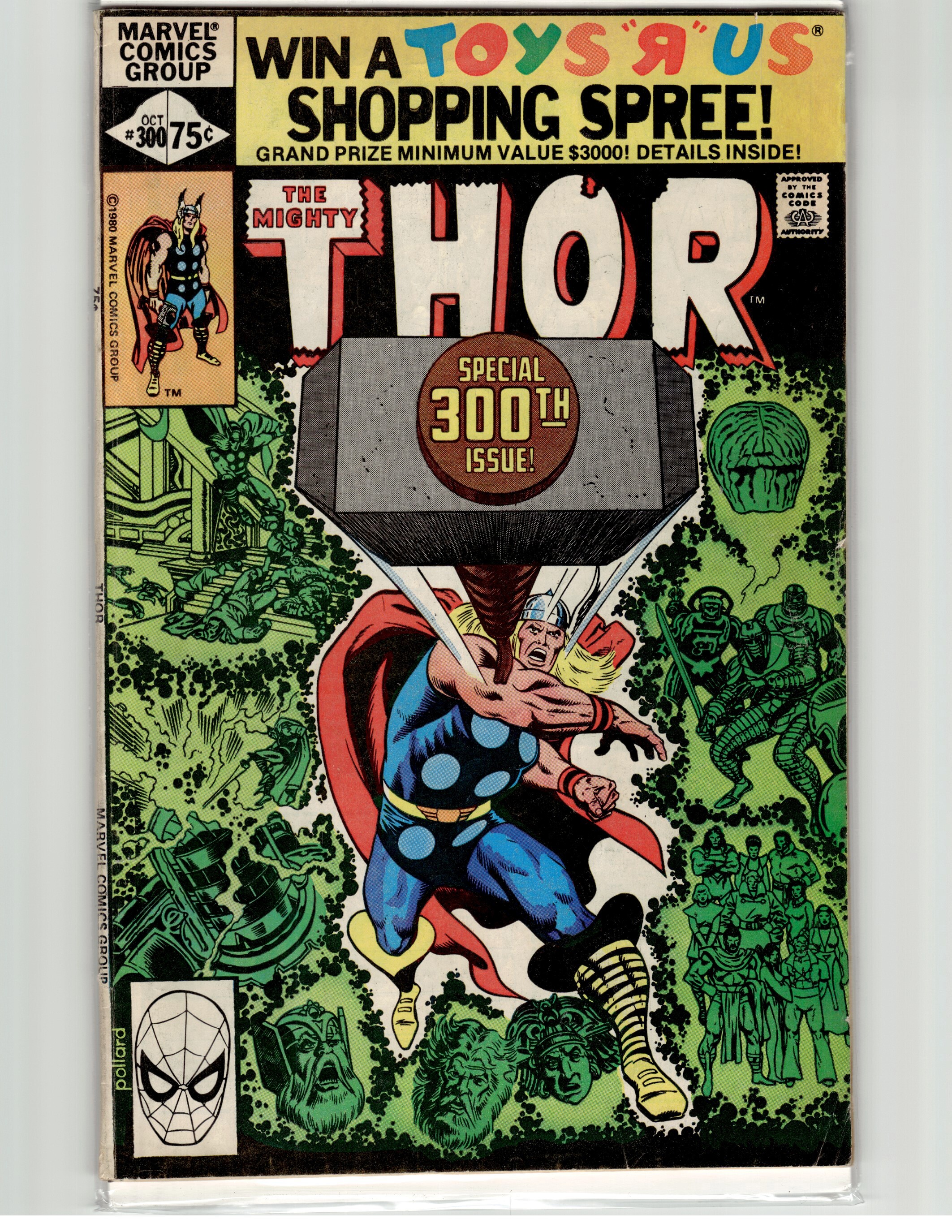 Thor #300 (1980) Thor [Key Issue] | Comic Books - Bronze Age, Marvel ...