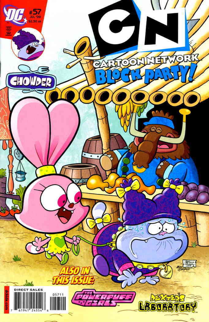 Cartoon Network Block Party #57 VF/NM ; DC | Chowder Powerpuff Girls ...