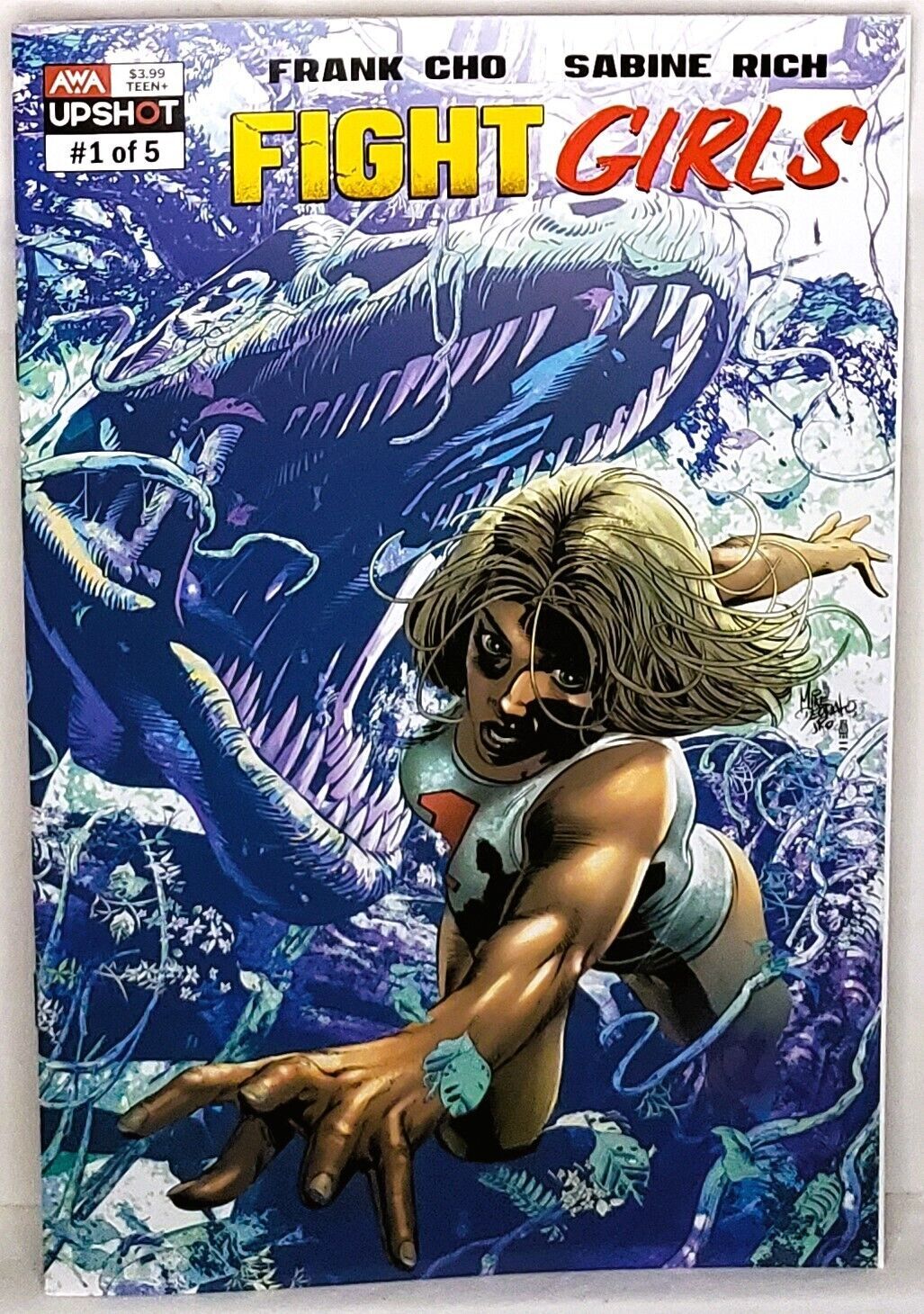 FIGHT GIRLS #1 Mike Deodato JR Wraparound Cover B AWA Upshot Comics ...