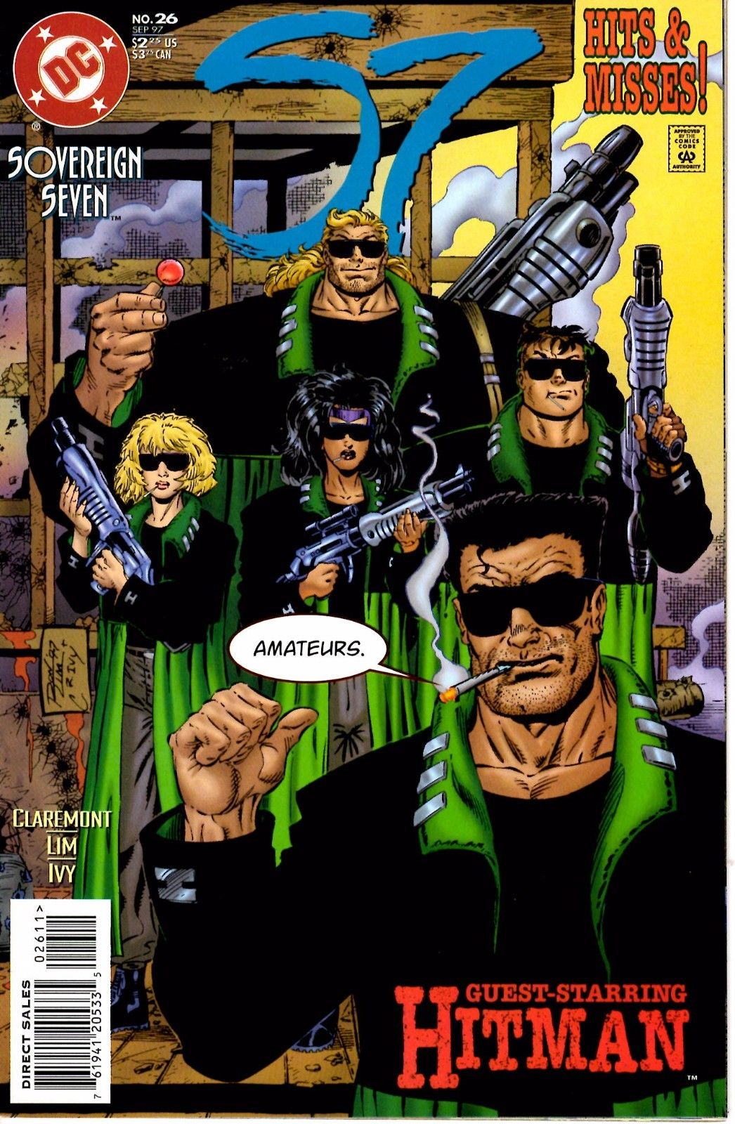 Lot Of 3 Sovereign Seven DC Comic Book #22 25 26 J196 | Comic Books ...