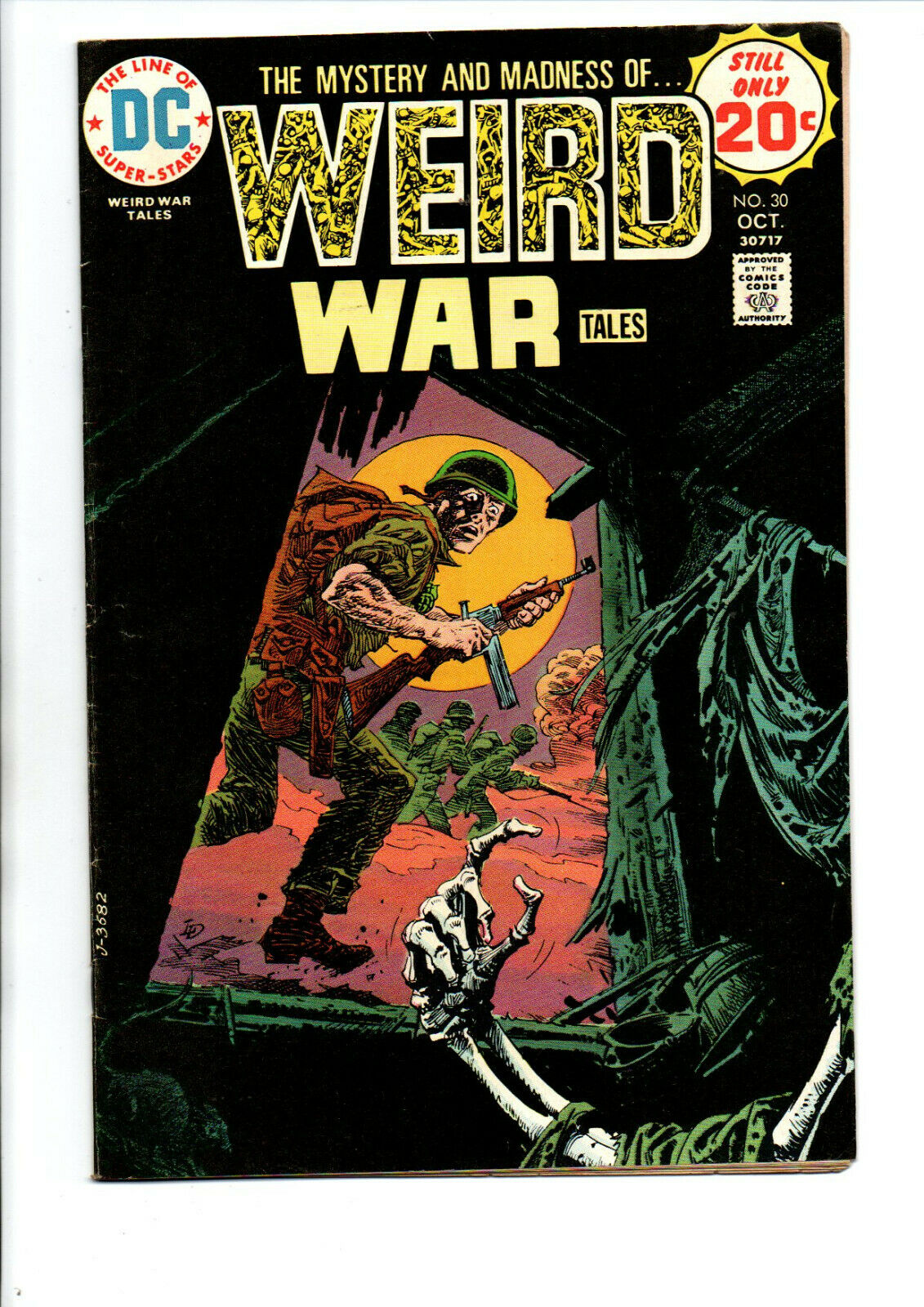 Weird War Tales #30 - DC Horror - 1974 - Fine | Comic Books - Bronze ...