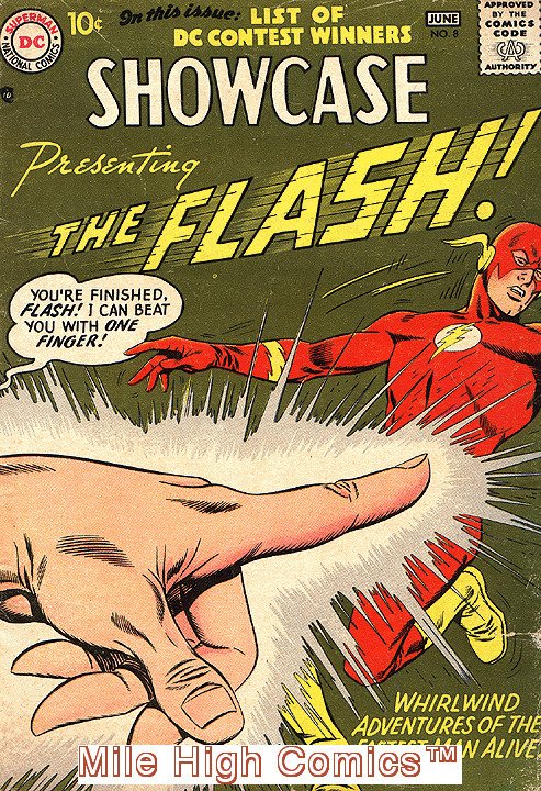 SHOWCASE (1956 Series) (SHOWCASE PRESENTS...) (DC) #8 Fine Comics Book ...