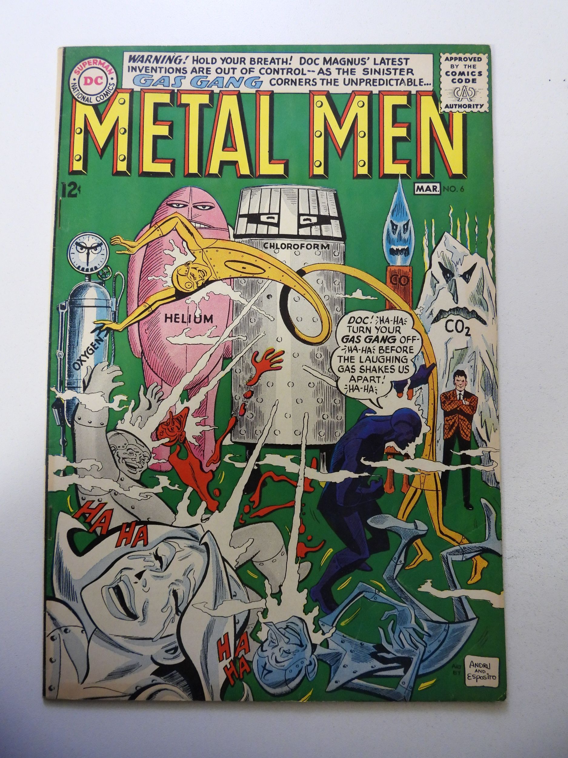 Metal Men #6 (1964) VG/FN Condition | Comic Books - Silver Age, DC ...