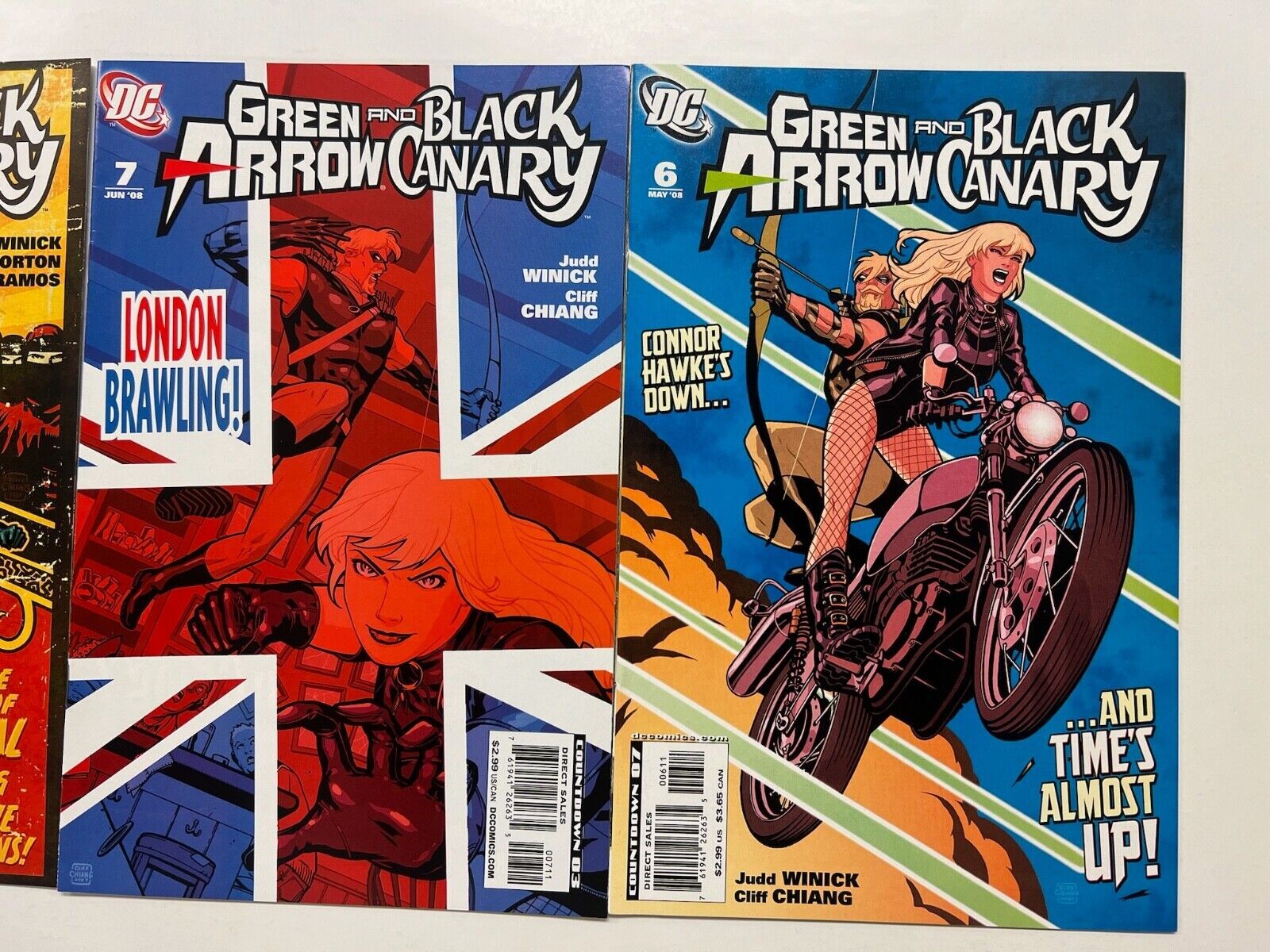 3 Green Arrow & Black Canary DC Comic Books # 6 7 8 Superman Batman 79 ...