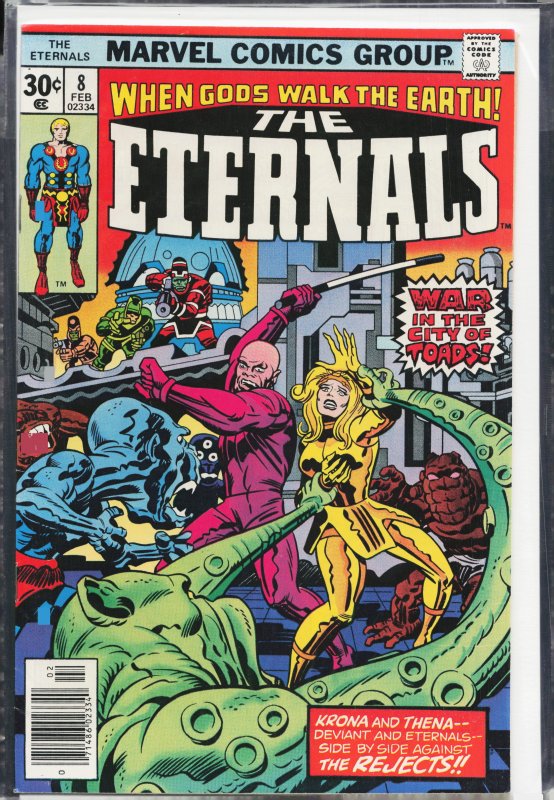 The Eternals #8 (1977) The Eternals | Comic Books - Bronze Age, Marvel ...