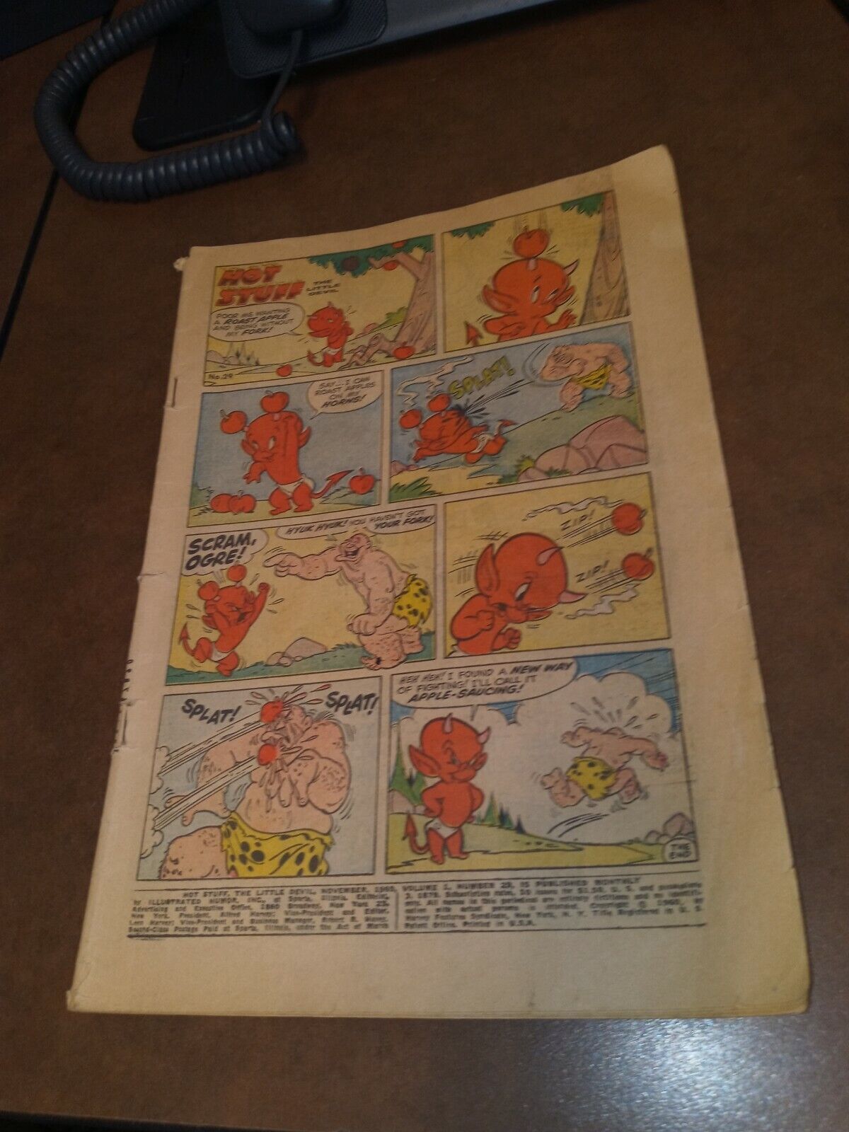 HOT Stuff the Little Devil #29 Harvey Stumbo the Giant 1960 Kids ...