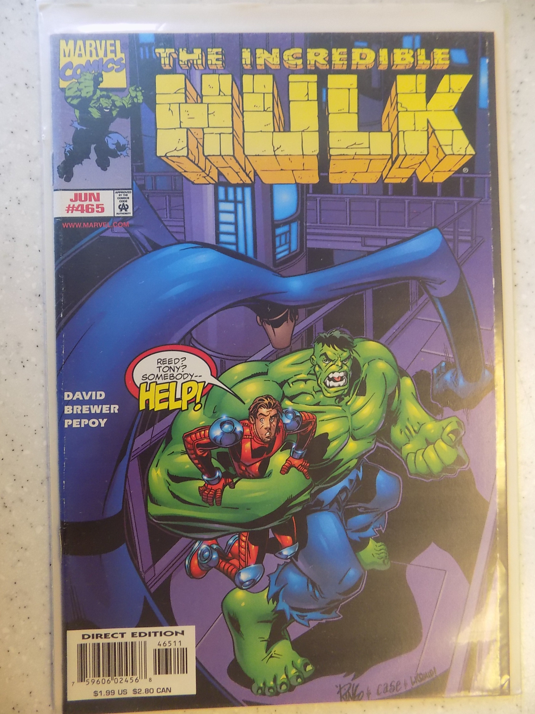 Incredible Hulk # 465 | Comic Books - Modern Age, Marvel, Superhero ...