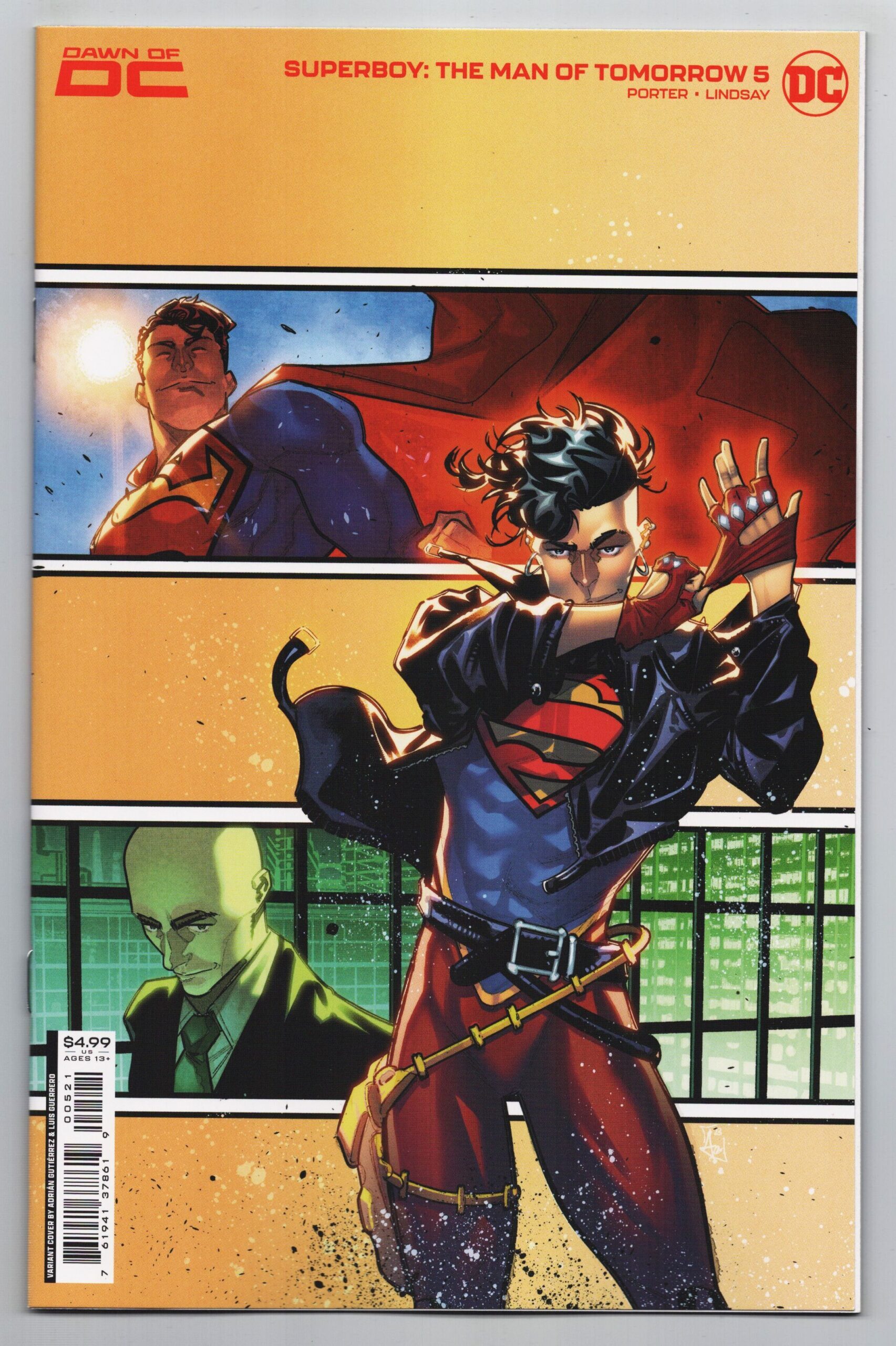 Superboy Man Of Tomorrow #5 Cvr B Gutierrez Variant (DC, 2023) NM ...
