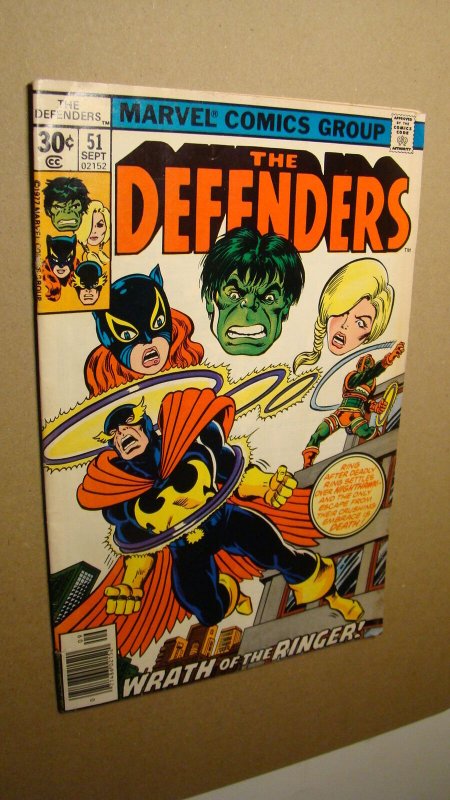 Defenders 51 *Solid* VS Ringer 1st Appearance Early Moonknight Hellcat ...