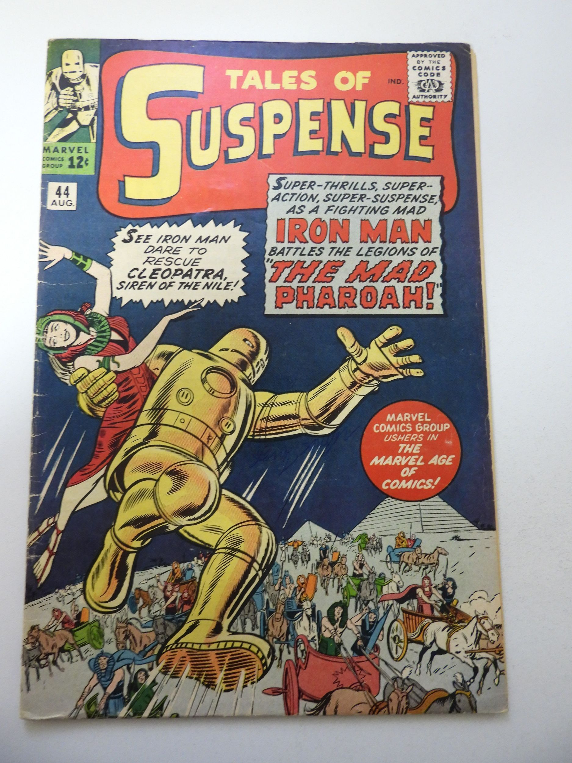 Tales of Suspense #44 (1963) VG+ Condition writing in ink fc | Comic ...