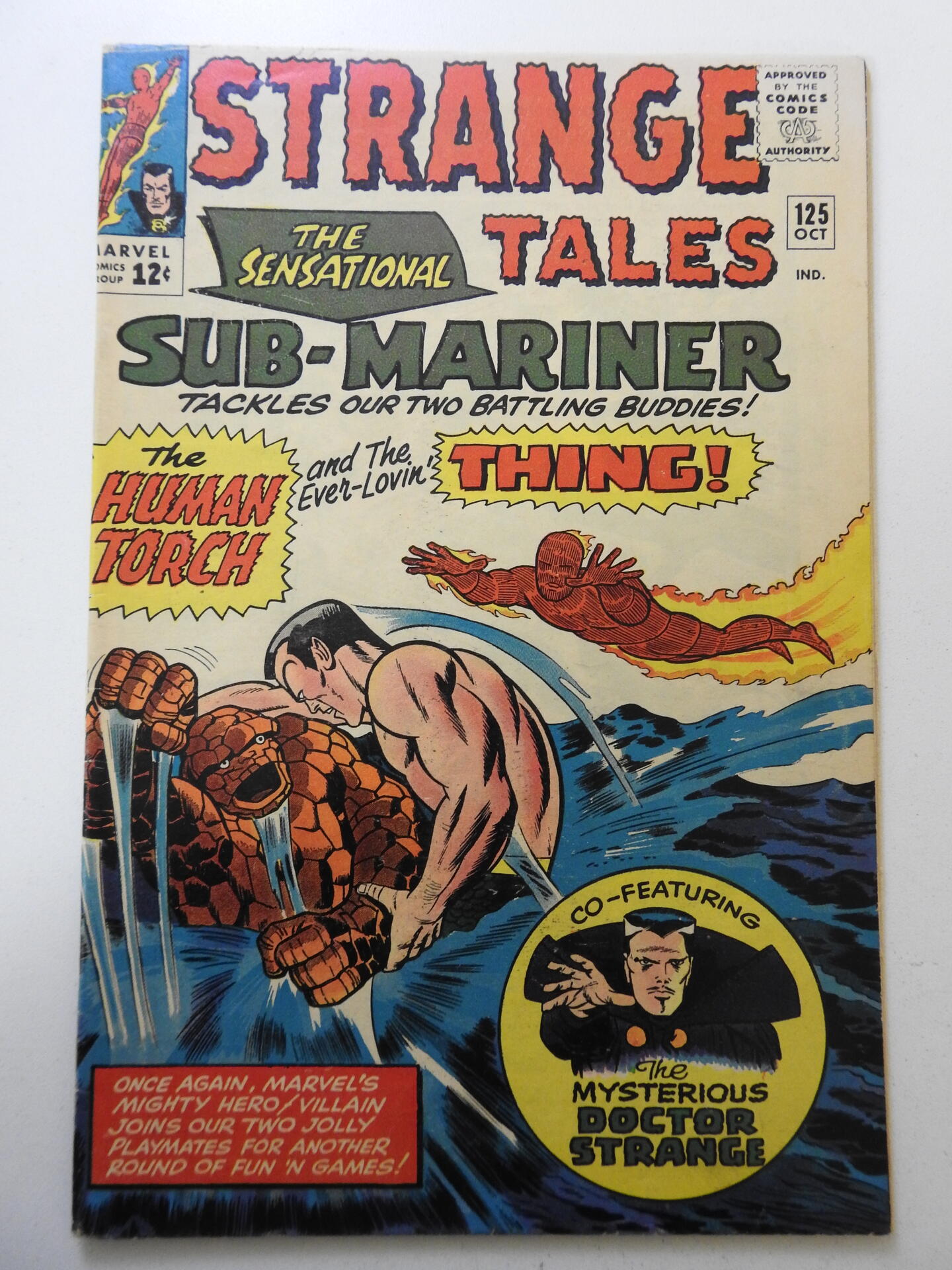 Strange Tales #125 (1964) FN- Condition! | Comic Books - Silver Age ...