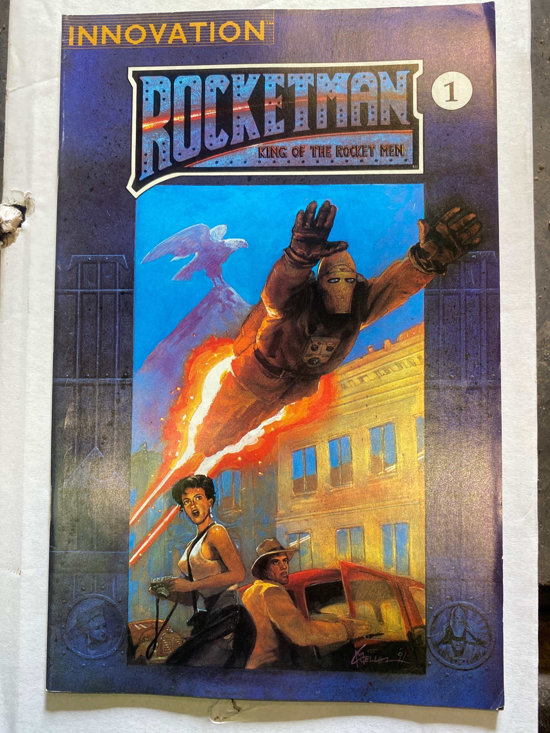 Rocket Man: King of the Rocket Men #1 (1991) | Comic Books - Copper Age ...