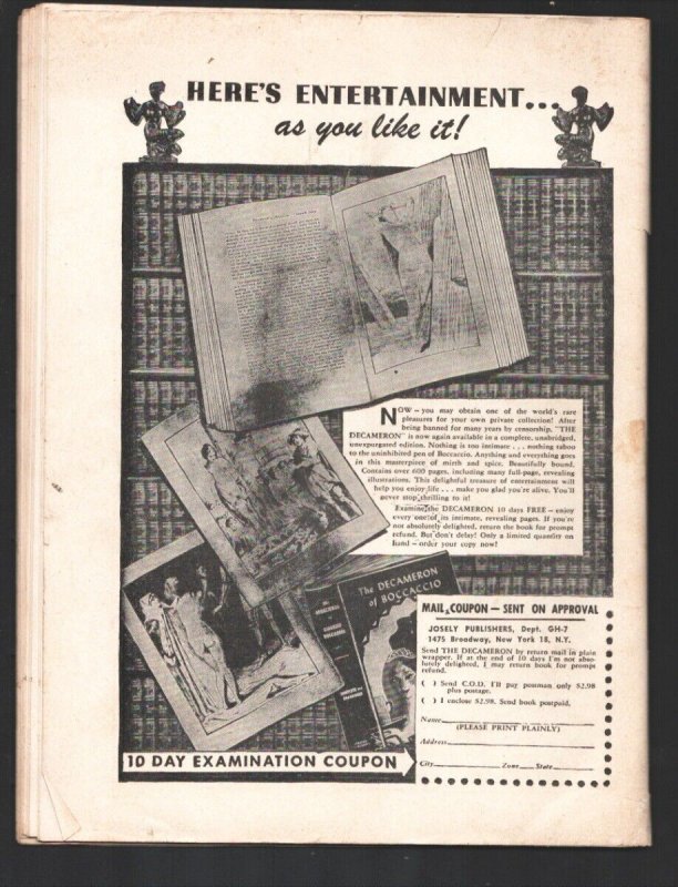 Good Humor #10 3/1950-Charlton-Cartoons, Gags, cheesecake pix, comics ...