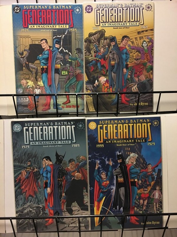 SUPERMAN & BATMAN GENERATIONS (1999)1-4 JOHN BYRNE Elseworlds classic ...