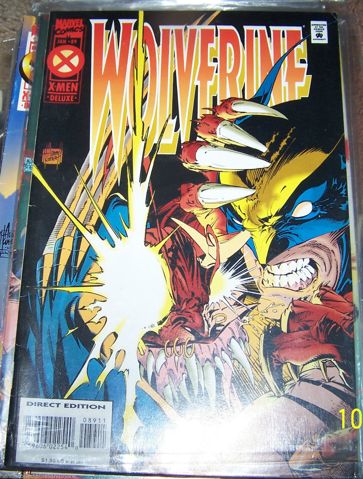WOLVERINE COMIC # 89 sabertooth mask of ogun X-MEN | Comic Books ...