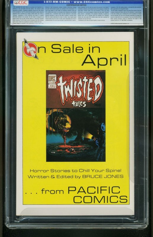 Alien Worlds #2 1983-Cgc Graded 9.6 -White Pages-Dave Stevens ...