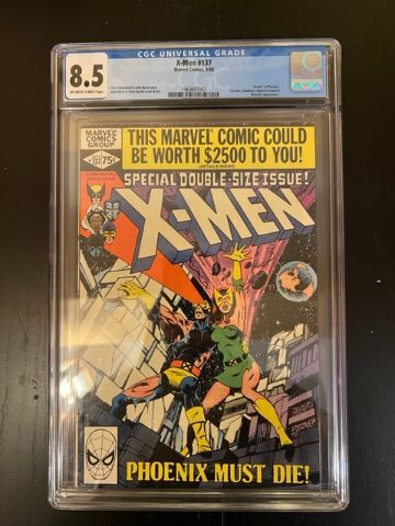 The X-Men #137 (1980) - CGC 8.5 ! Death of Pheonix ! | Comic Books ...