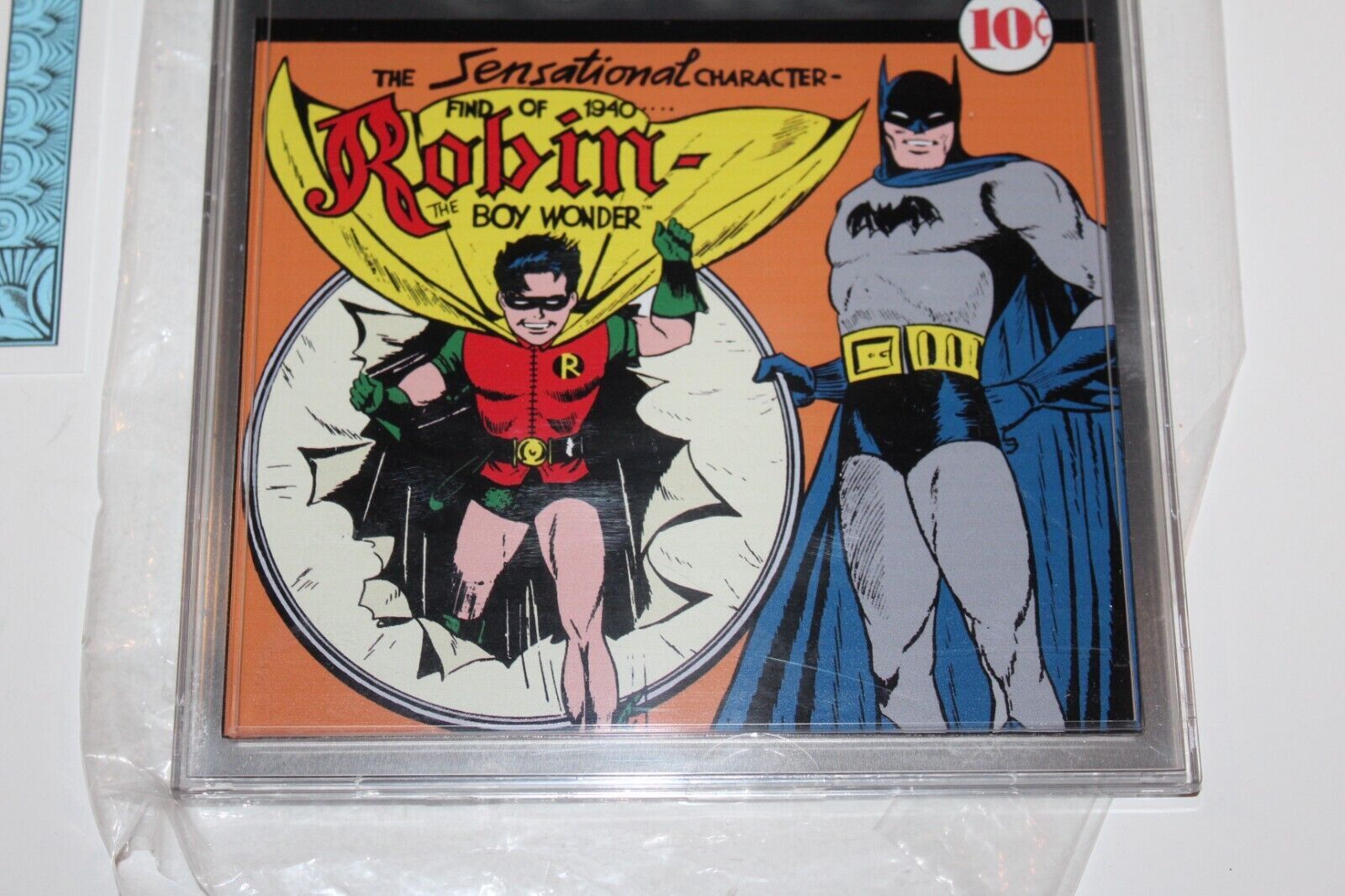 RARE Detective Comics 38 Bradford Exchange Metal Art Print 1st Robin ...