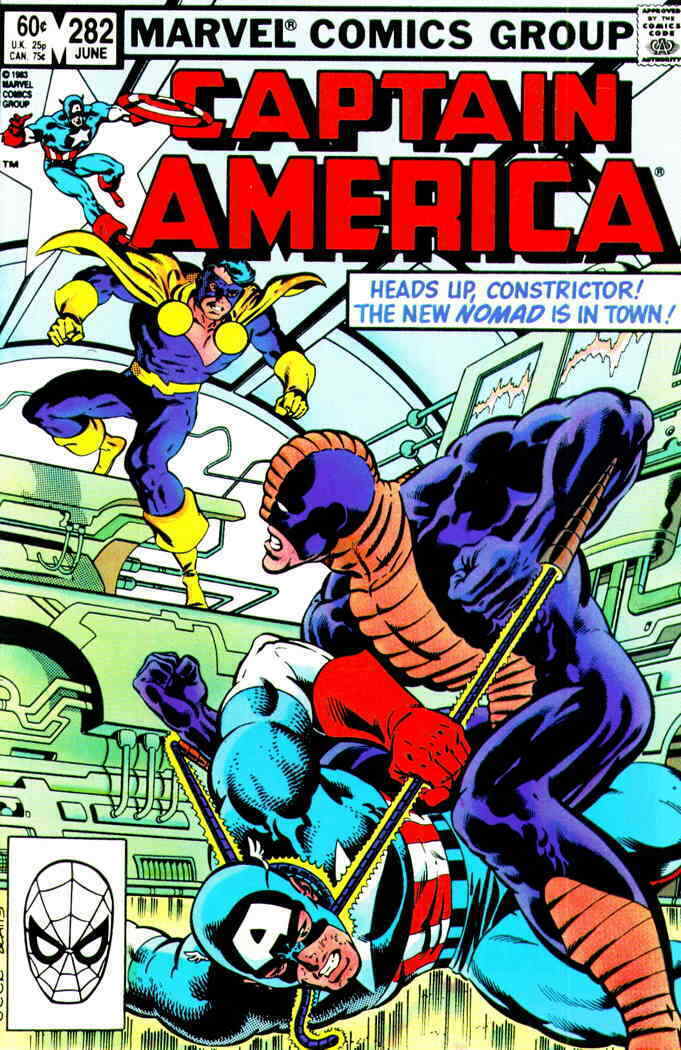 Captain America (1st Series) #282 VF/NM; Marvel | Comic Books - Bronze ...