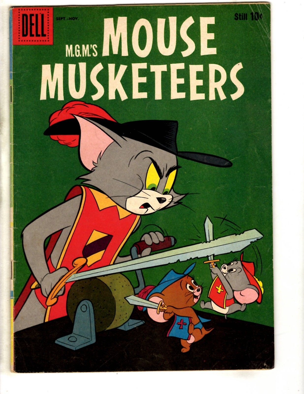 Mouse Musketeers # 19 FN Dell Silver Age Comic Book Tom & Jerry 1959 ...