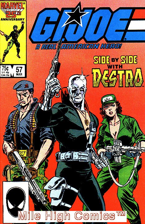 GI JOE (1982 Series) (MARVEL) #57 Good Comics Book | Comic Books ...