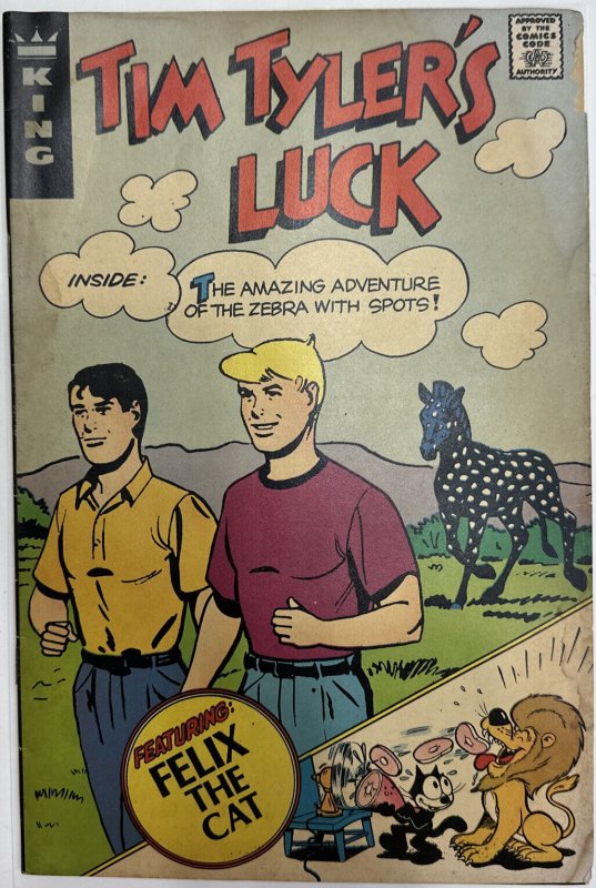 Tim Tyler’s Luck R-04 1973 King Featuring Felix The Cat | Comic Books ...