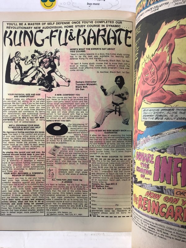 Marvel Team-Up #29 (1975) Human torch and Iron Man vs Infinitus (no ...