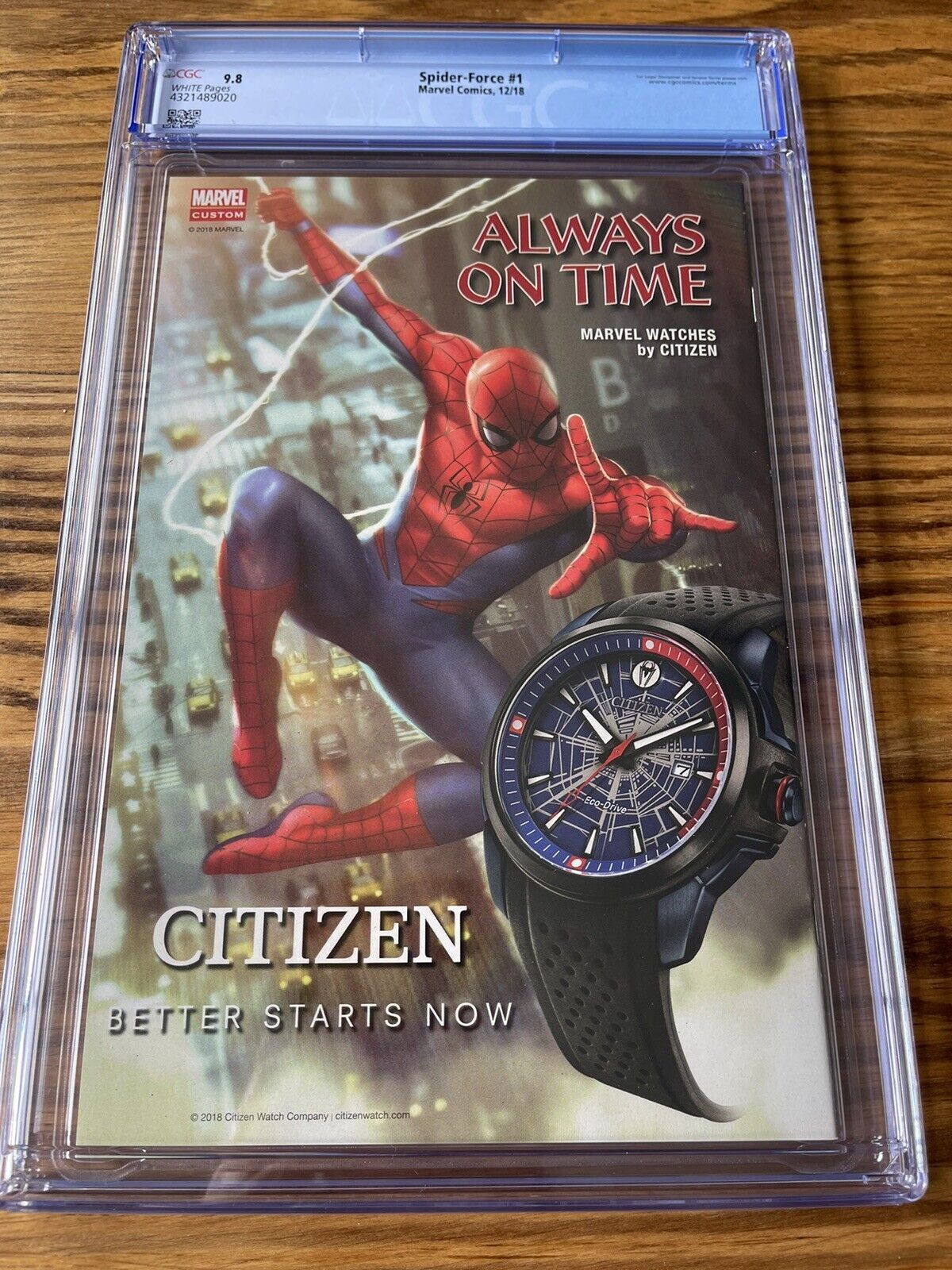 SPIDER-FORCE 1 - CGC 9.8 1st App Astro-Spider - Spider-man -WP | Comic ...