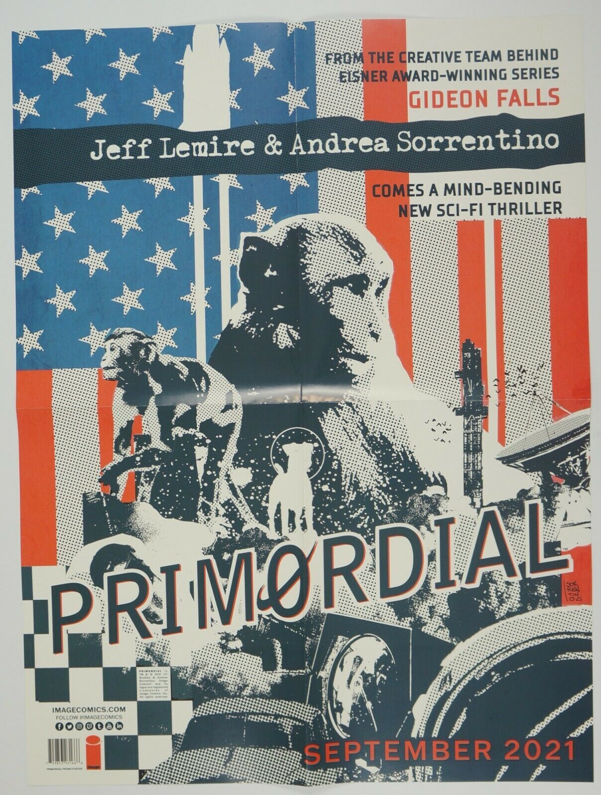 Primordial 18" x 24" promotional poster - Image Comics art by Andrea ...