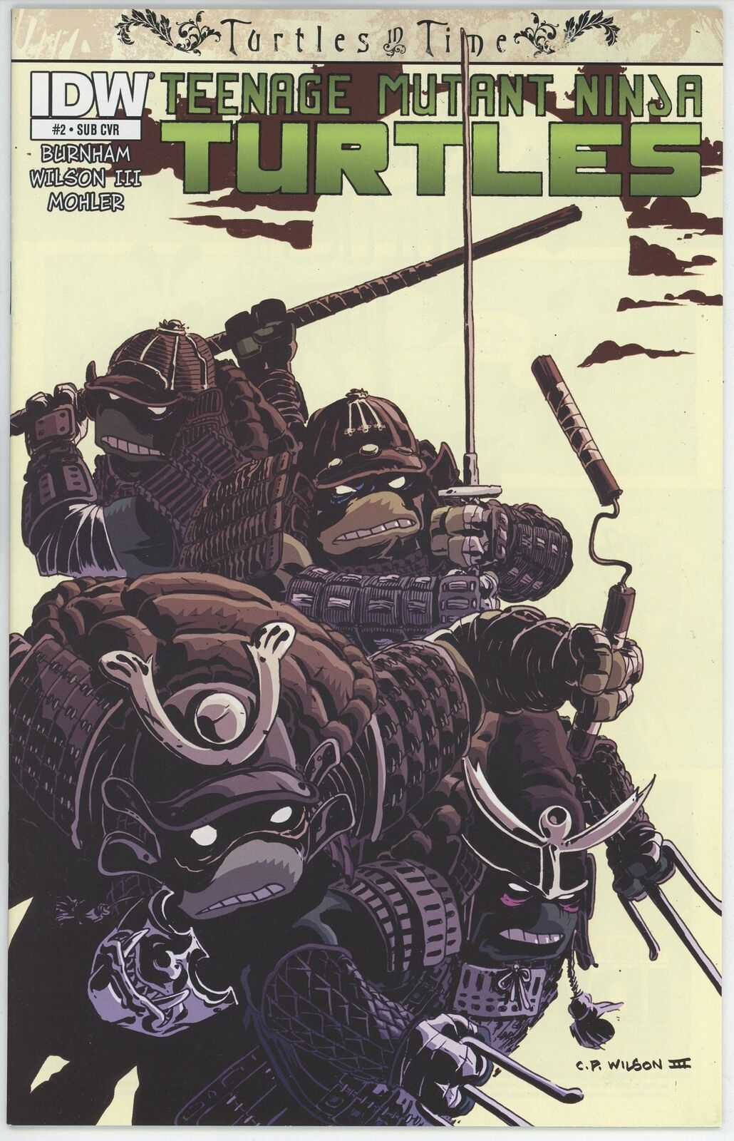 Teenage Mutant Ninja Turtles Turtles in Time #2 (2014) - 8.5 VF+ *Sub ...