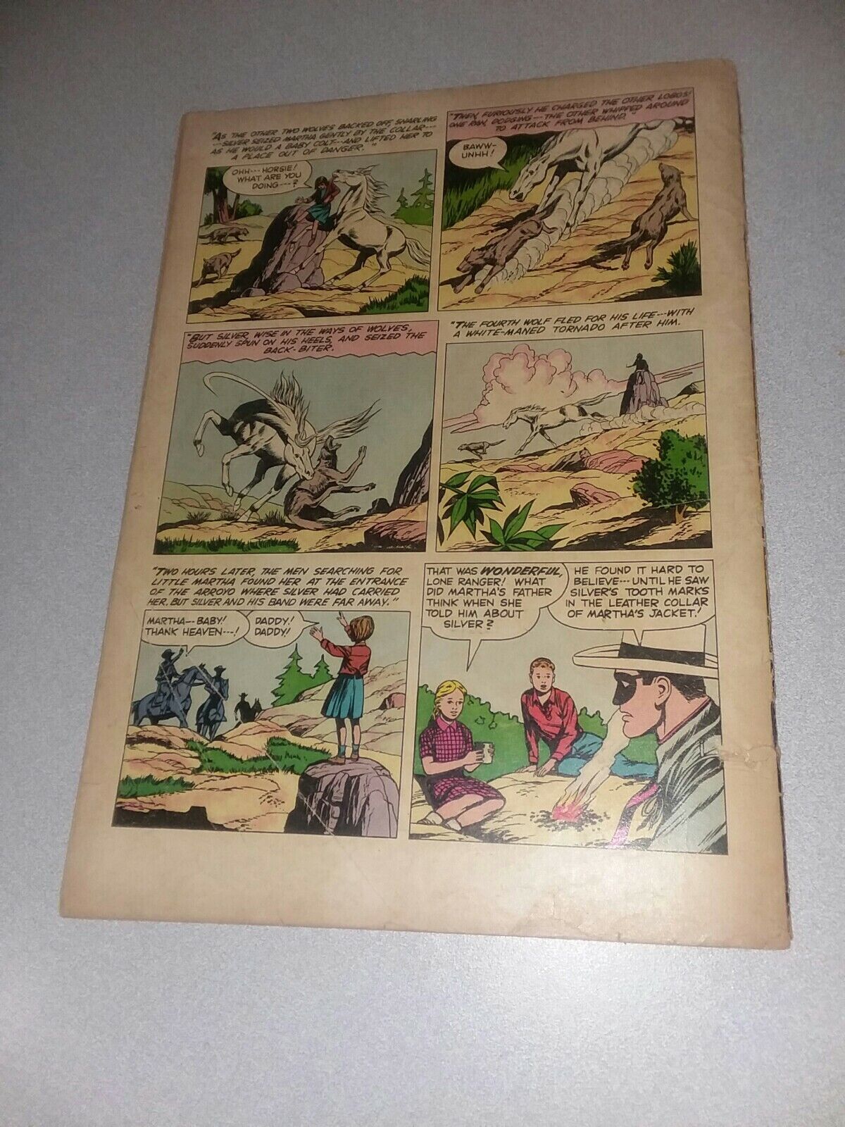 Lone Ranger's Famous Horse Hi-Yo Silver #12 dell western comics 1954 ...