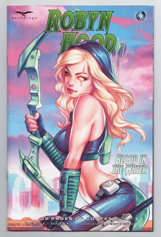 Robyn Hood Blood in the Water #1 Cover C Variant Comic Book 2024 - Zenescope | Comic Books ...