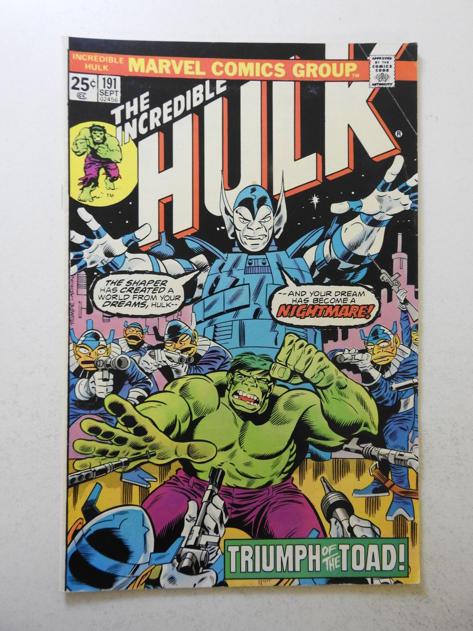 The Incredible Hulk #191 (1975) VG/FN Condition! | Comic Books - Bronze ...