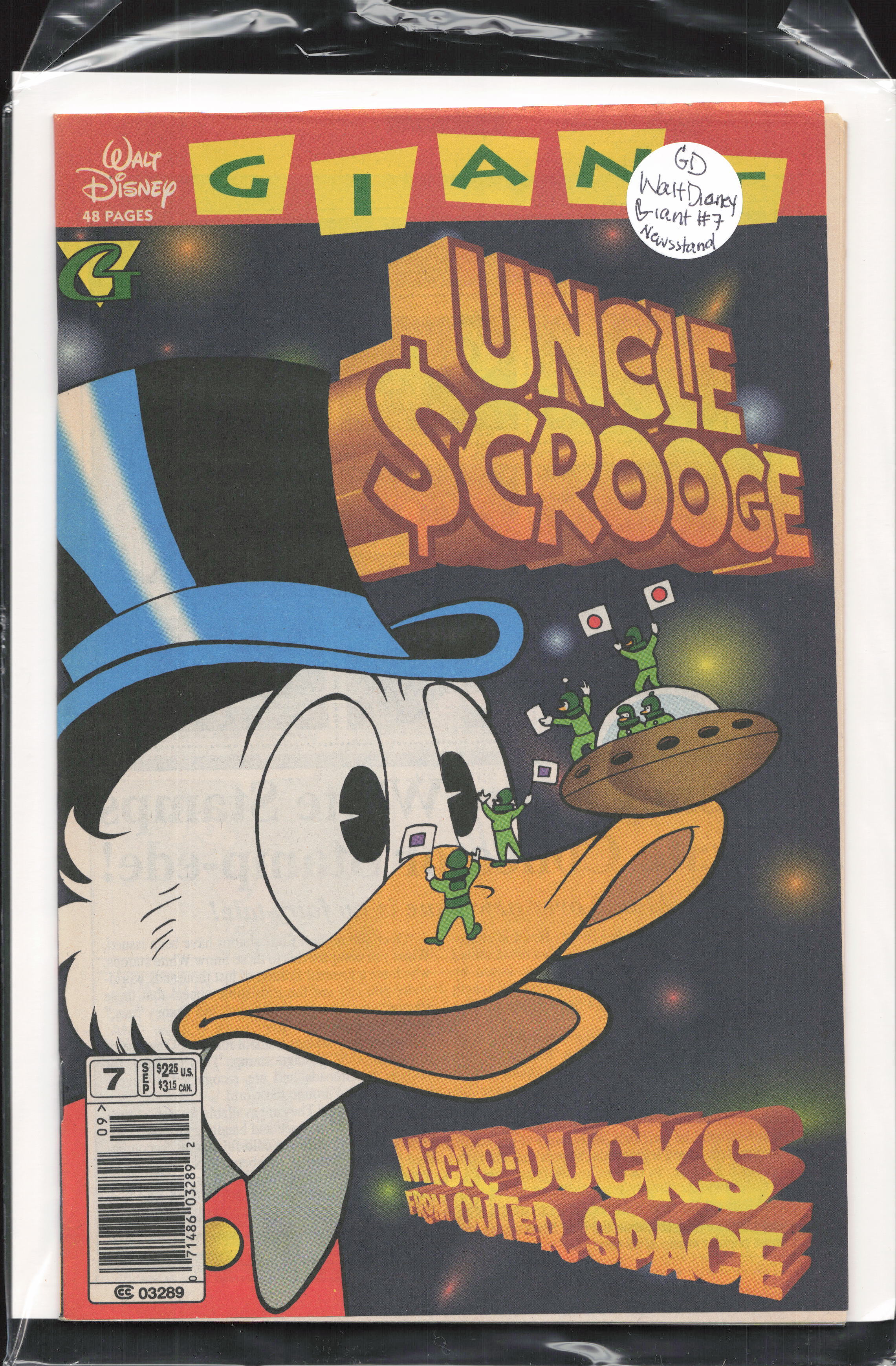 Walt Disney Giant #7 (1996) Uncle Scrooge | Comic Books - Modern Age ...
