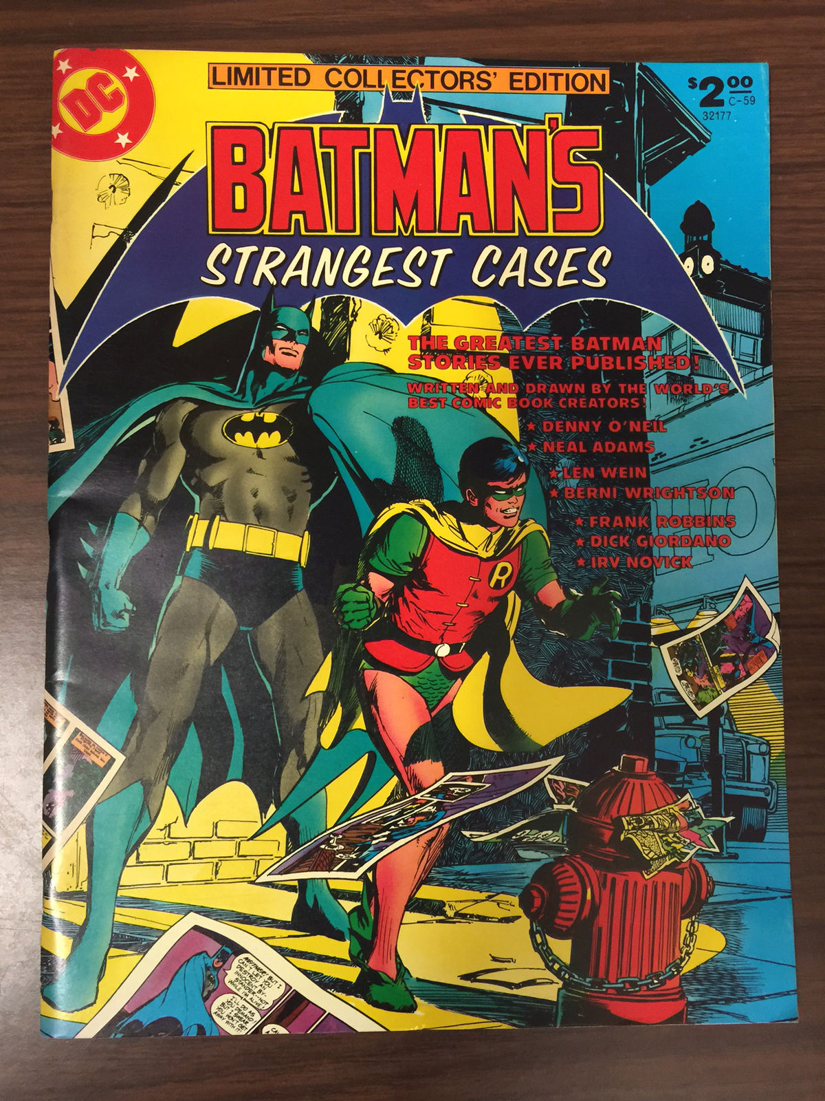 Limited Collectors' Edition Batman's Strangest Cases #C-59-Treasury ...
