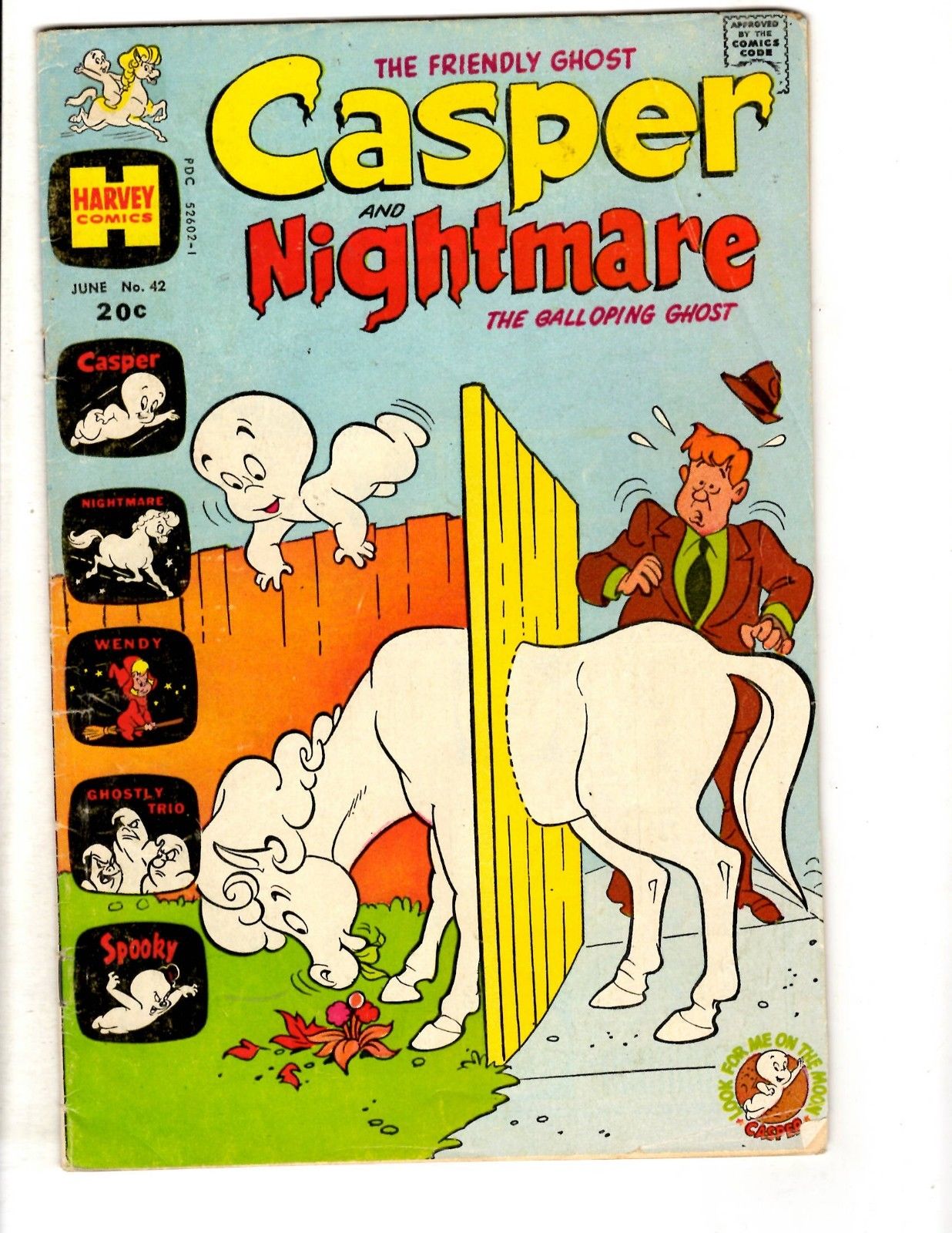 9 Casper Harvey Comics Nightmare 2 7 11 42 44 71 75 Ghostland 25 Spook ...