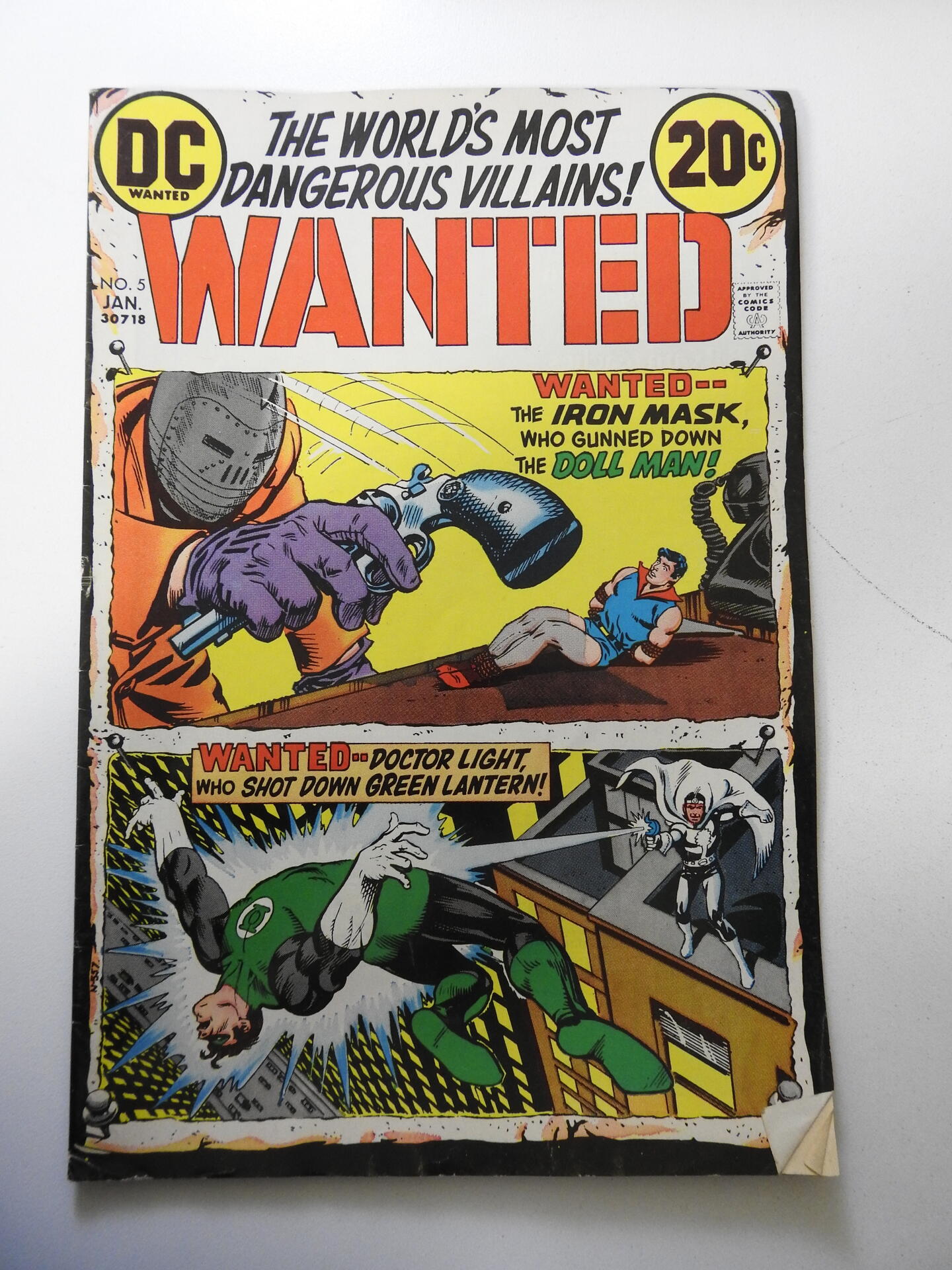 Wanted, The World's Most Dangerous Villains #5 (1973) | Comic Books ...