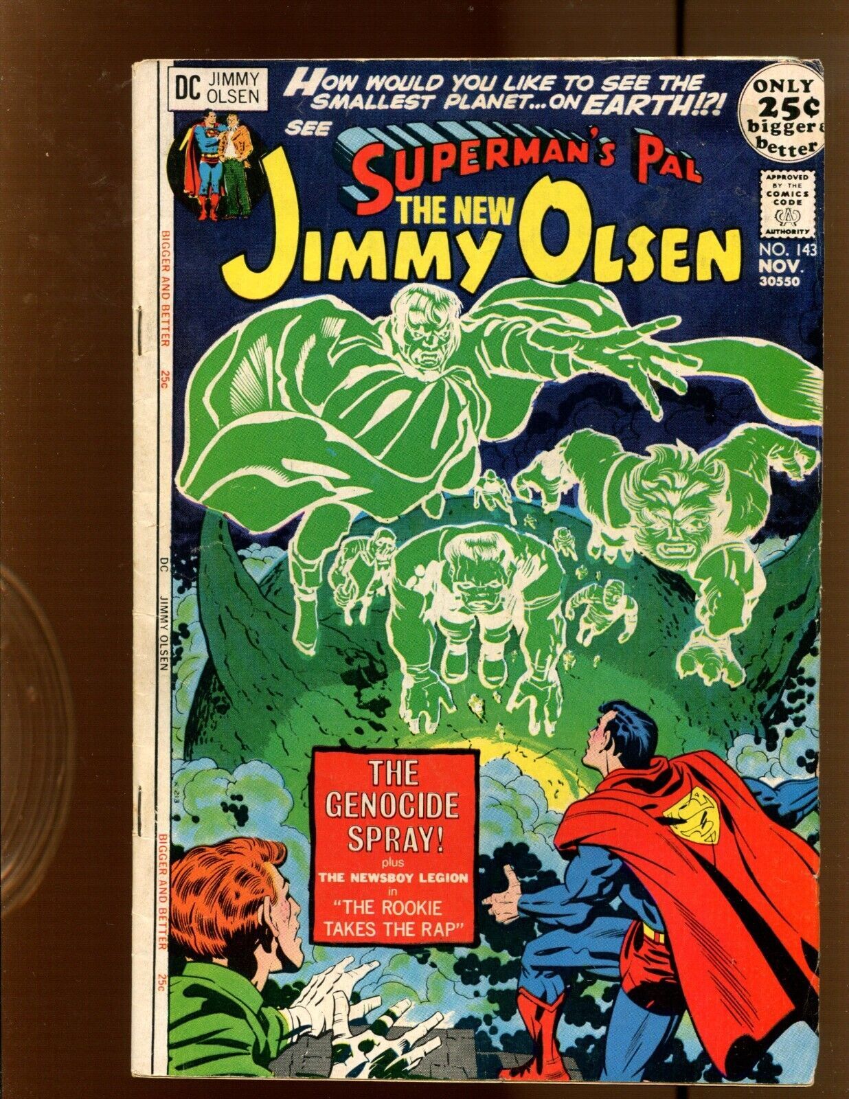Superman's Pal Jimmy Olsen #143 - Jack Kirby Art! (5.5/6.0) 1971 ...