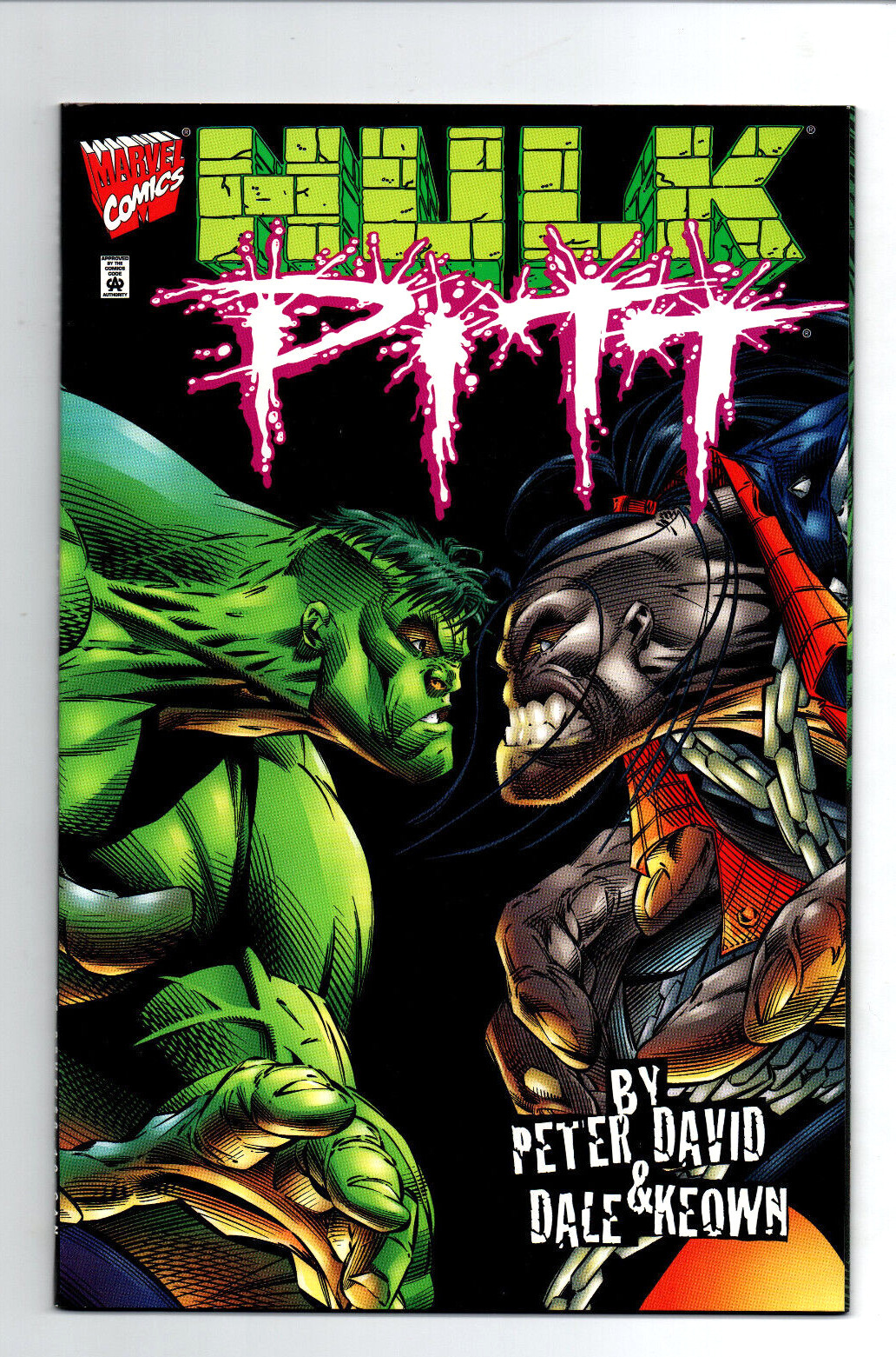 Hulk/Pitt One Shot - Peter David - Dale Keown - 1996 - NM | Comic Books ...