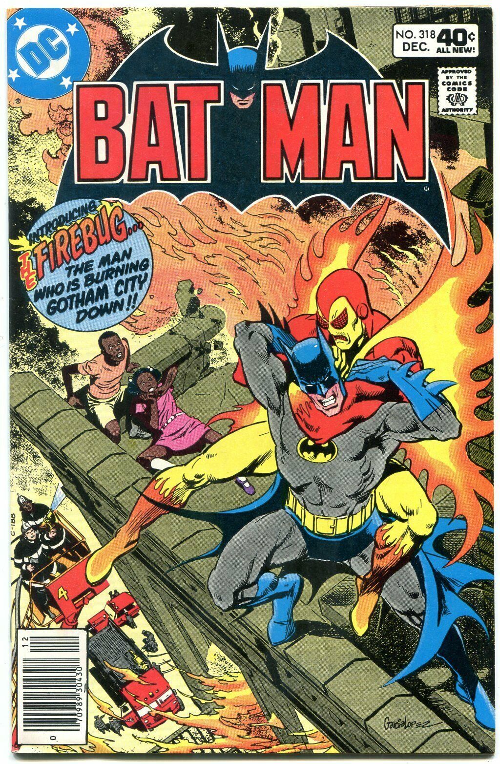 Batman #318 1979-Bronze Age-DC comics- Firebug intro VF | Comic Books ...