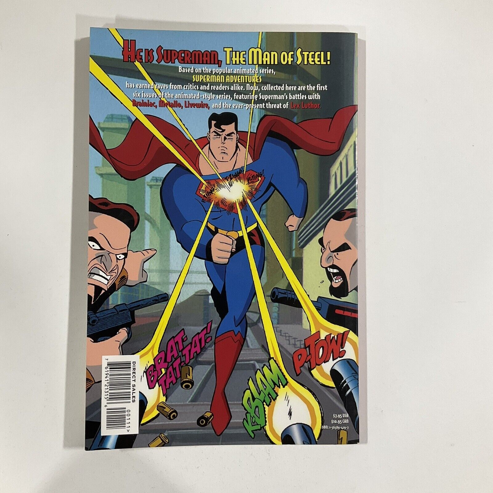 Superman Adventures of The Man of Steel 1998 DC TPB Signed by Rick ...