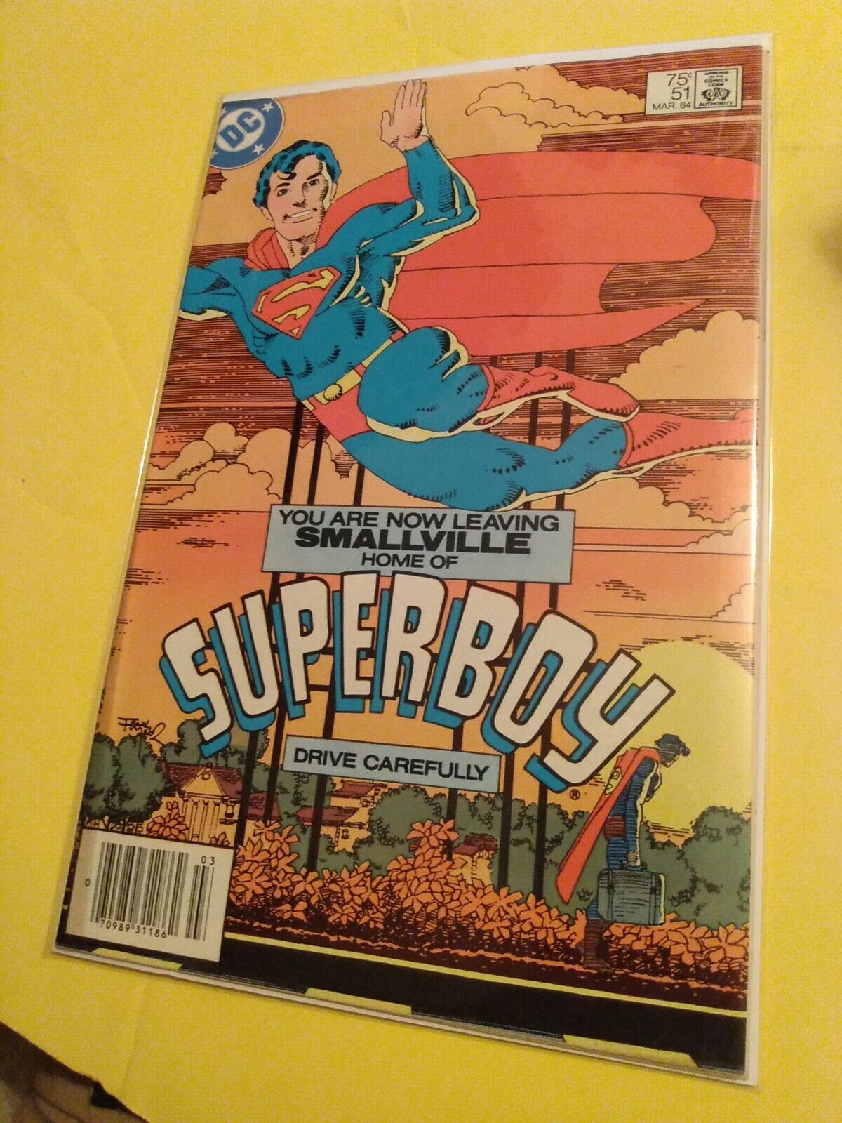 1984 New Adventures of Superboy #51 Fine+ Frank Miller cover | Comic ...