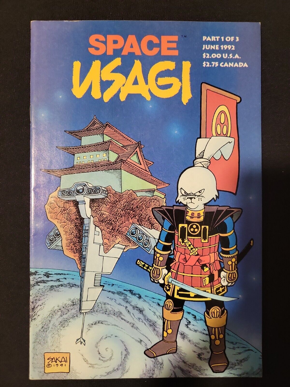 Space Usagi #1 Mirage 1992 Usagi Yojimbo Stan Sakai Netflix | Comic ...