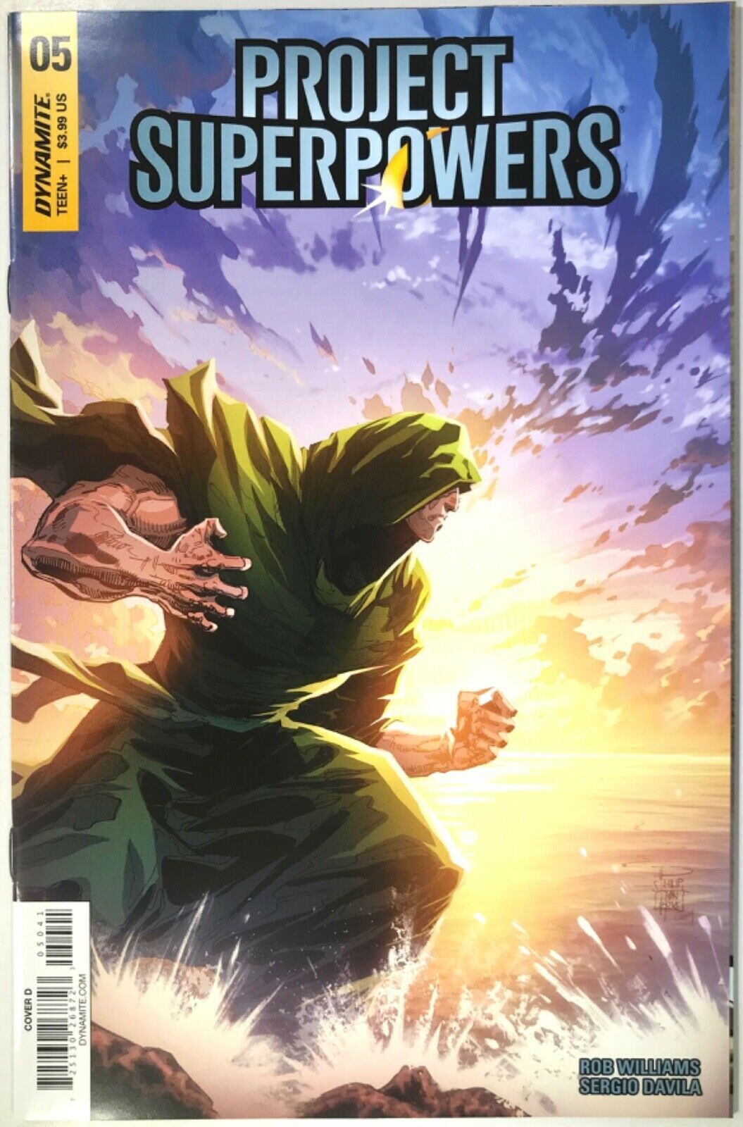 PROJECT SUPERPOWERS Comic Issue 5 — Tan Variant Cover — Dynamite ...