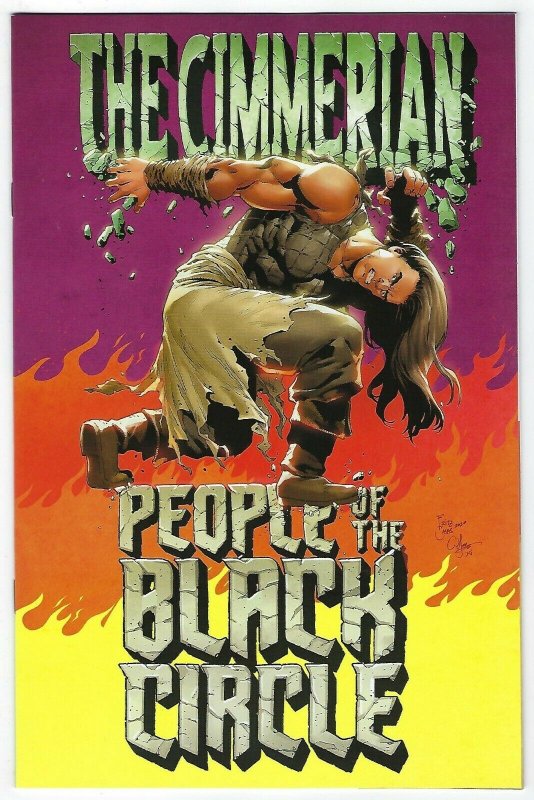 Cimmerian People Of Black Circle # 3 Homage 1:10 Variant NM Ablaze ...