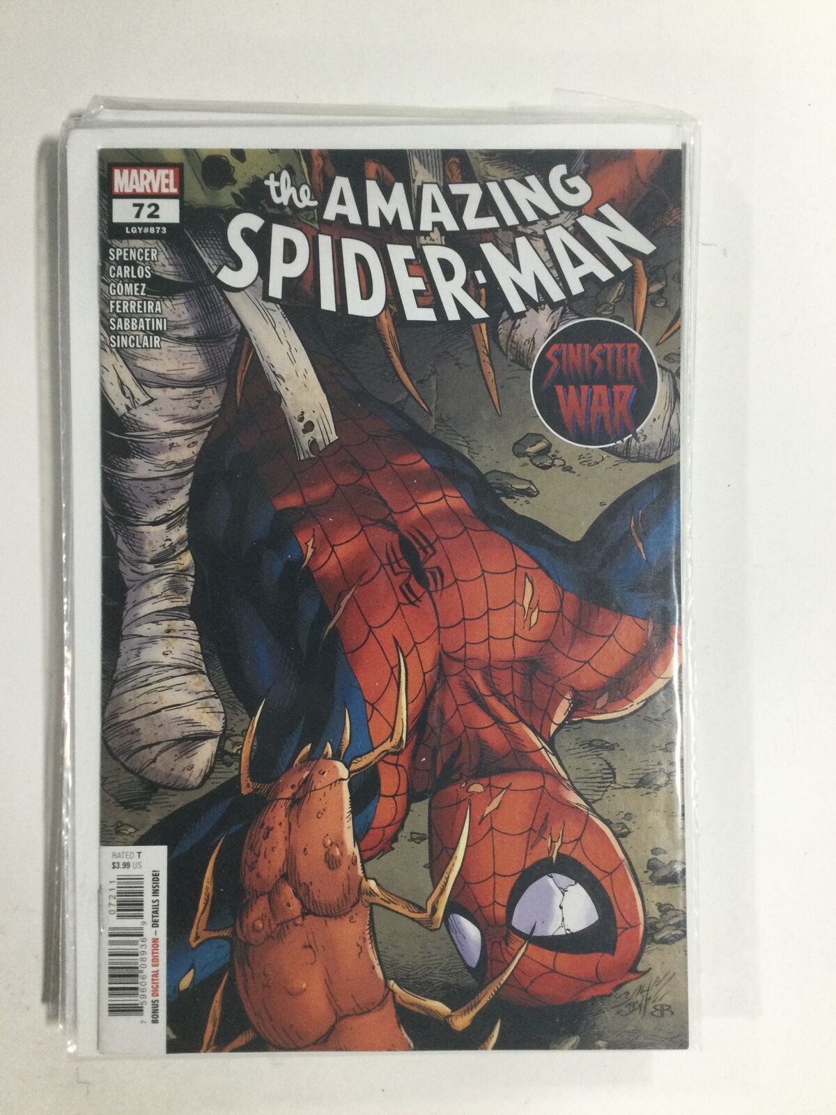 The Amazing Spider-Man #72 (2021) VF3B136 VERY FINE VF 8.0 | Comic ...