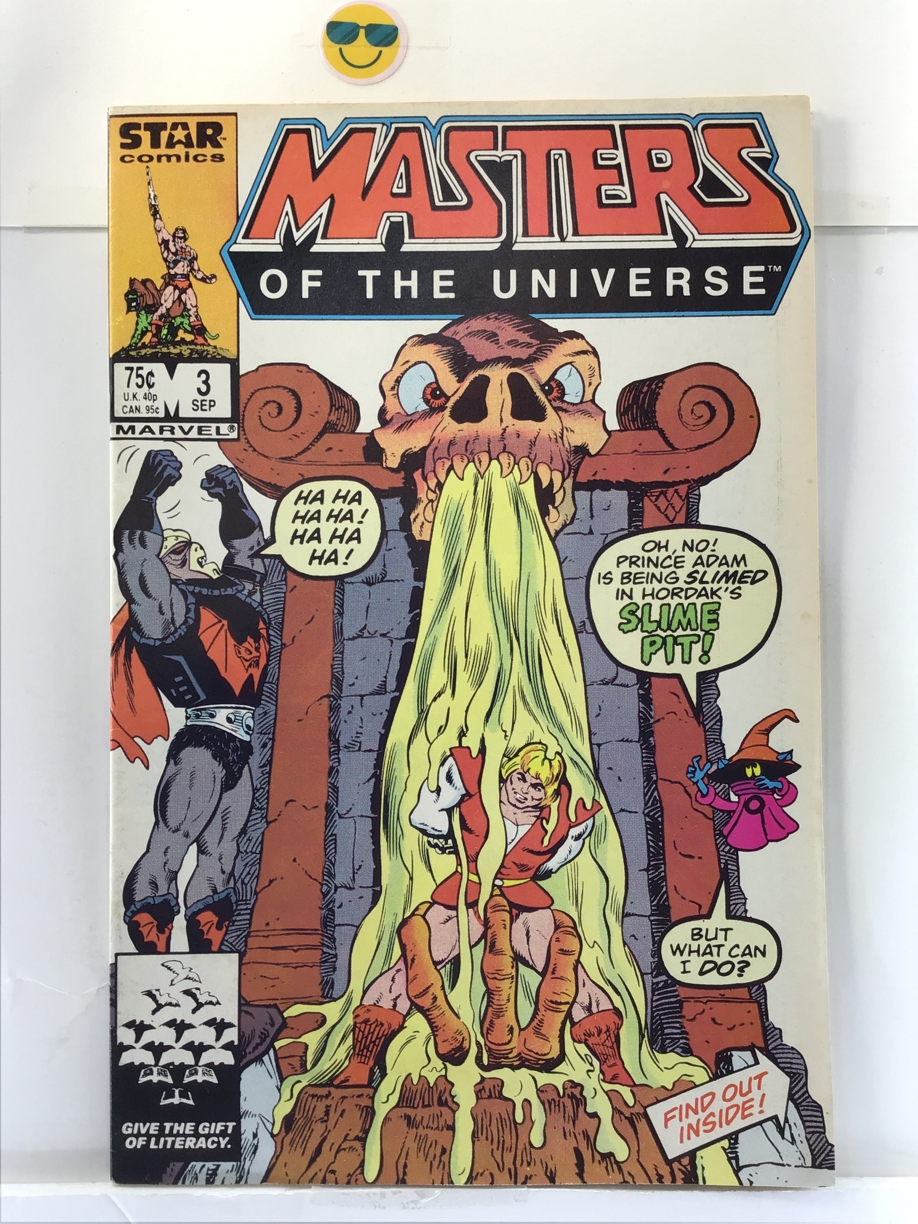 Masters of the Universe #3 key He-man cover depicted Mattel Toy Hordaks ...