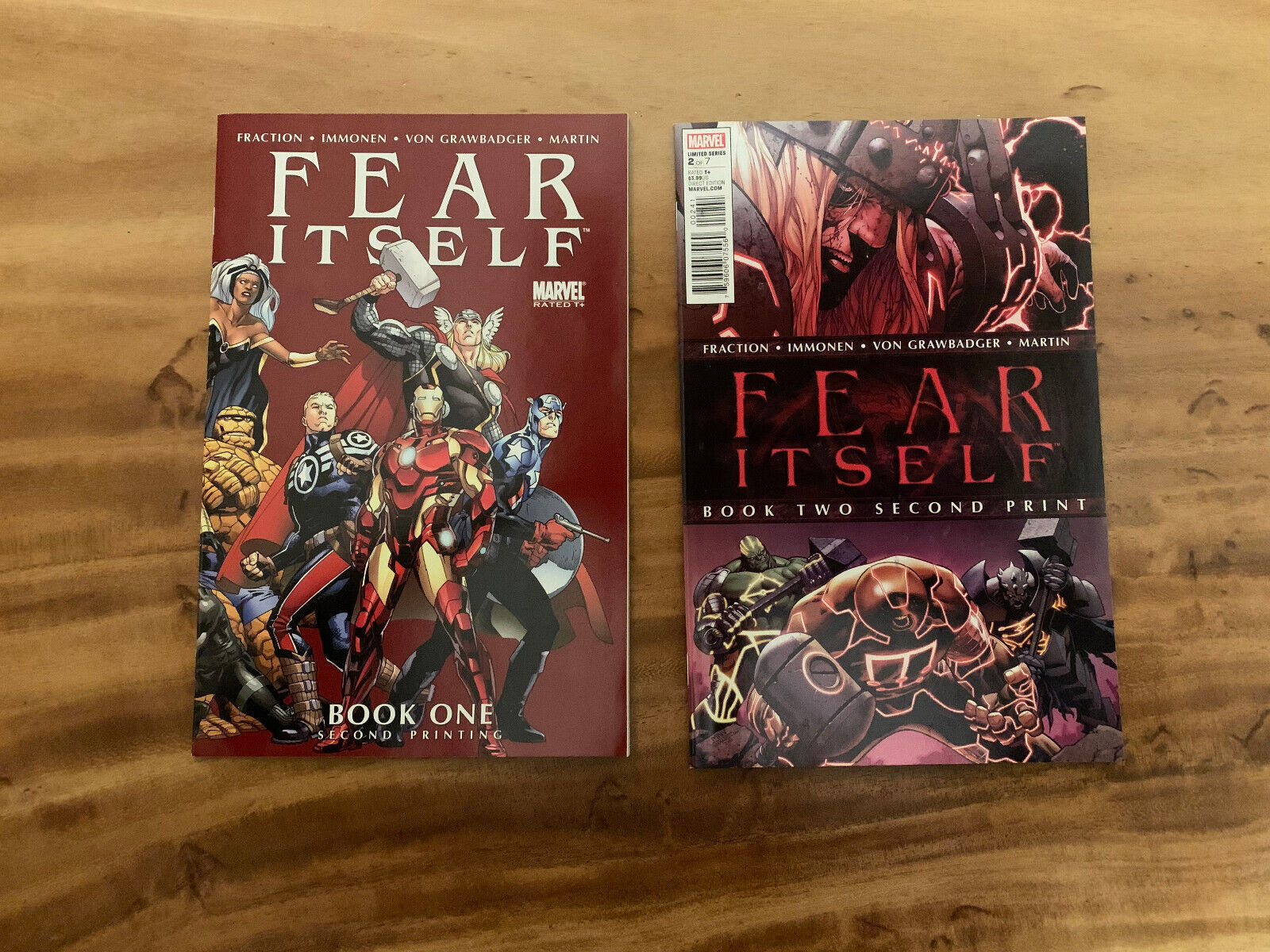 Fear Itself Book 1 - 5, New Avengers Thor Captain America Thunderbolts ...