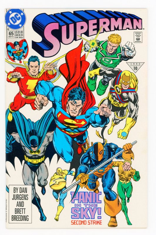 Superman #65 (1987 v2) Dan Jurgens Supergirl FN+ | Comic Books - Modern ...